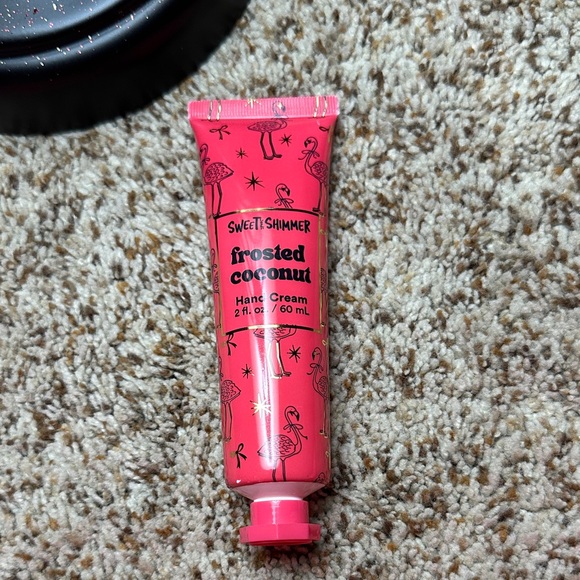 sweet & shimmer | Bath & Body | Frosted Coconut Hand Cream Pink | Poshmark